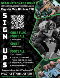 Cloverleaf Colts Youth Football & Cheer – Community & heart set us apart!
